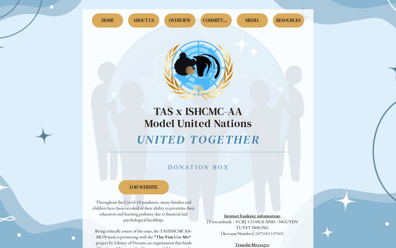 TAS x ISHCMC-AA MUN 2022